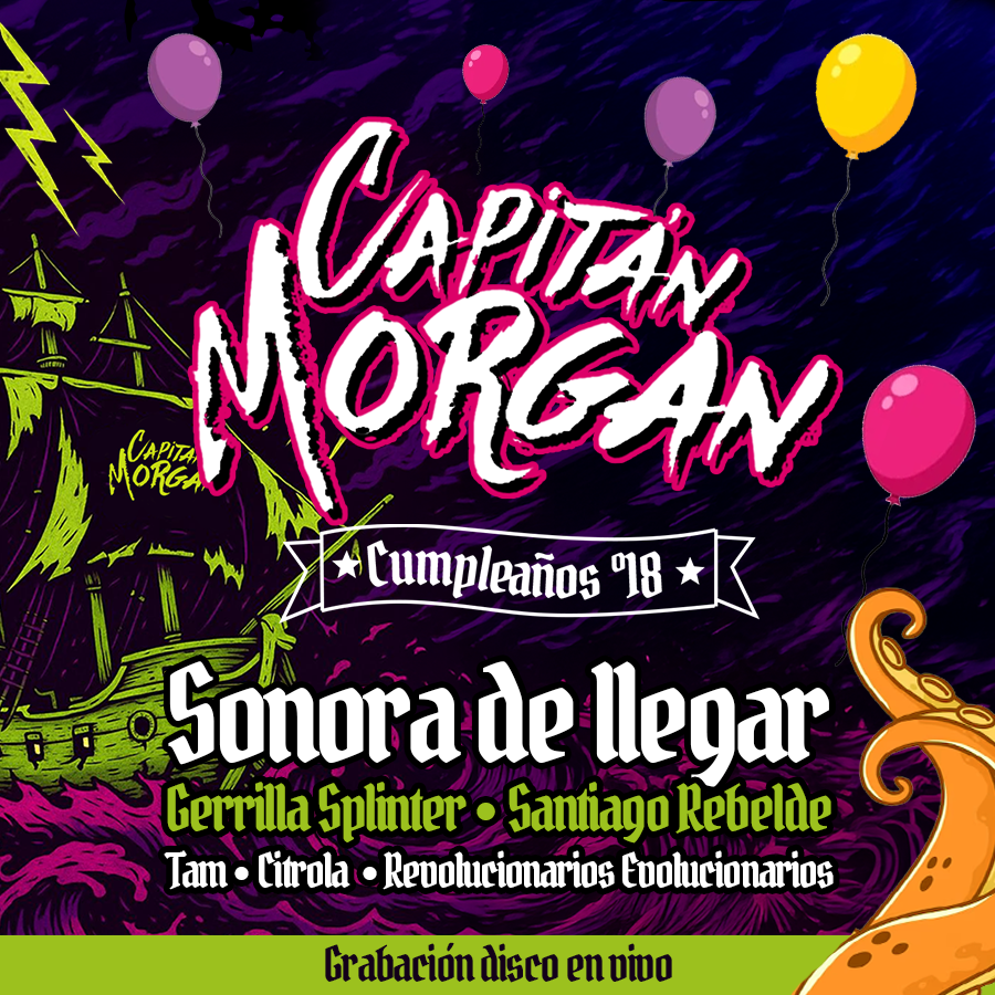 CAPITAN MORGAN 18 AÑOS